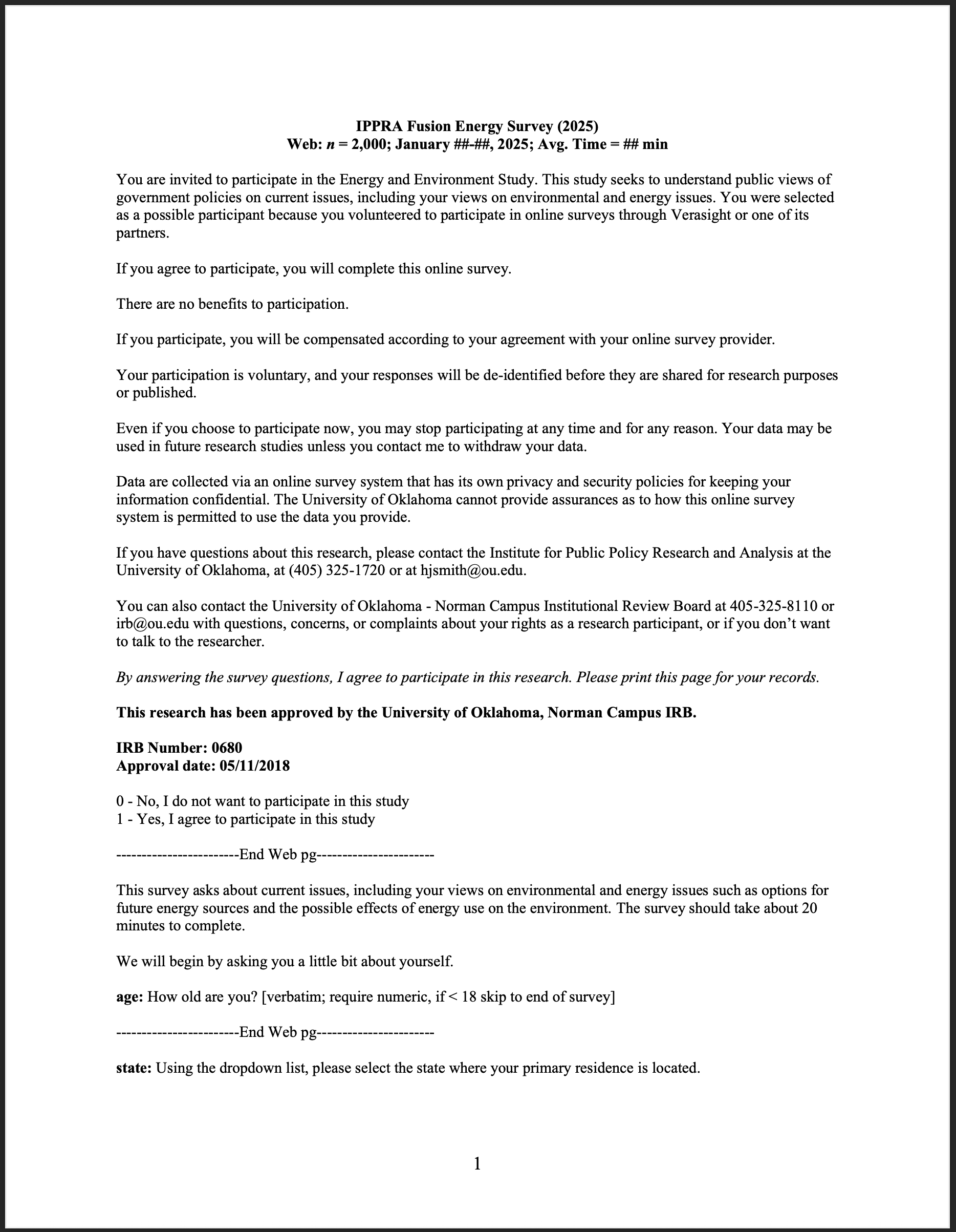 Survey Mode and Questionnaire Design